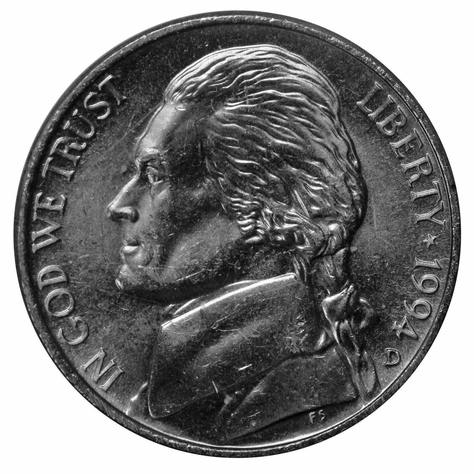 1994-D Full Step FS Gem BU Jefferson Nickel